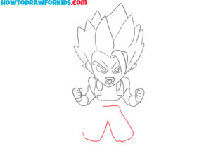 How to Draw Gogeta - Easy Drawing Tutorial For Kids
