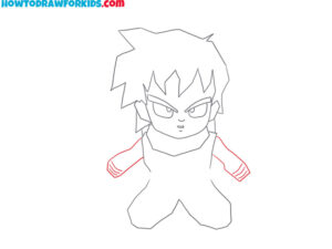 How to Draw Gohan - Easy Drawing Tutorial For Kids