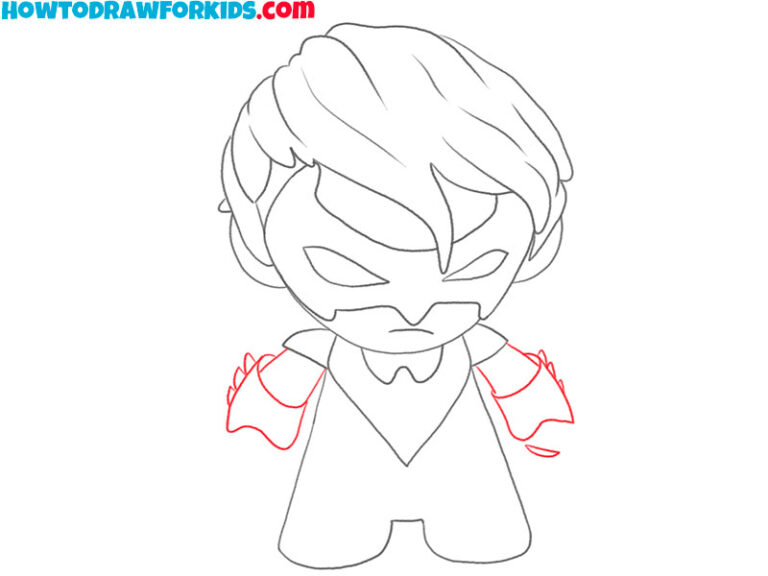 How to Draw Nightwing - Easy Drawing Tutorial For Kids