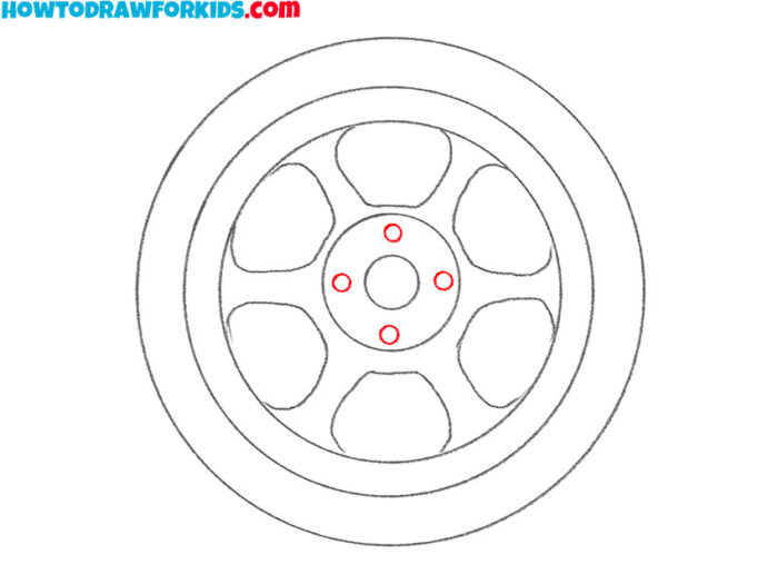 How to Draw a Wheel Step by Step - Drawing Tutorial For Kids