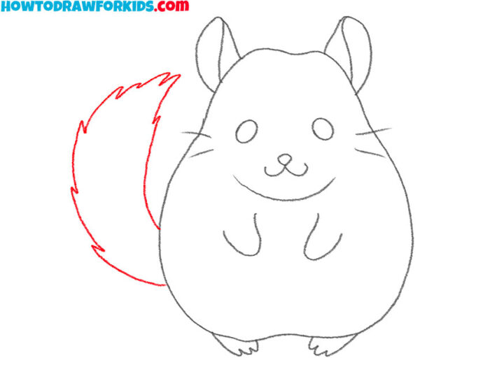 How to Draw a Chinchilla - Easy Drawing Tutorial For Kids
