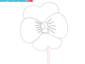 How to Draw a Pansy - Easy Drawing Tutorial For Kids