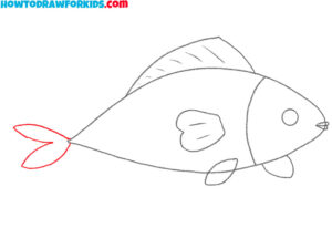 How to Draw a Small Fish - Easy Drawing Tutorial For Kids