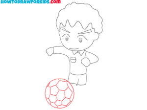 How to Draw a Soccer Player - Easy Drawing Tutorial For Kids