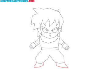 How to Draw Gohan - Easy Drawing Tutorial For Kids