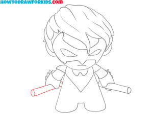 How to Draw Nightwing - Easy Drawing Tutorial For Kids