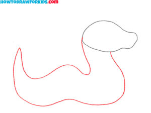 How to Draw a Sea Serpent - Easy Drawing Tutorial For Kids