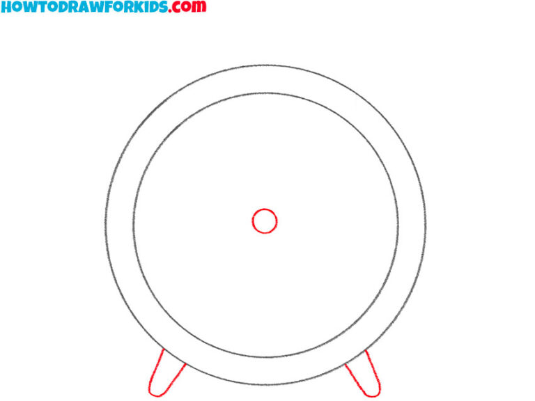 How to Draw an Alarm Clock - Easy Drawing Tutorial For Kids