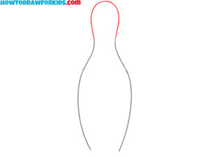 How to Draw a Bowling Pin - Easy Drawing Tutorial For Kids