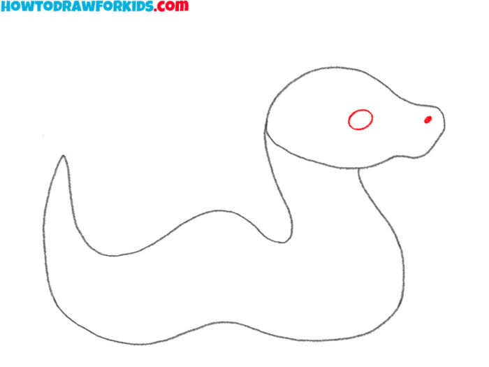 How to Draw a Sea Serpent - Easy Drawing Tutorial For Kids