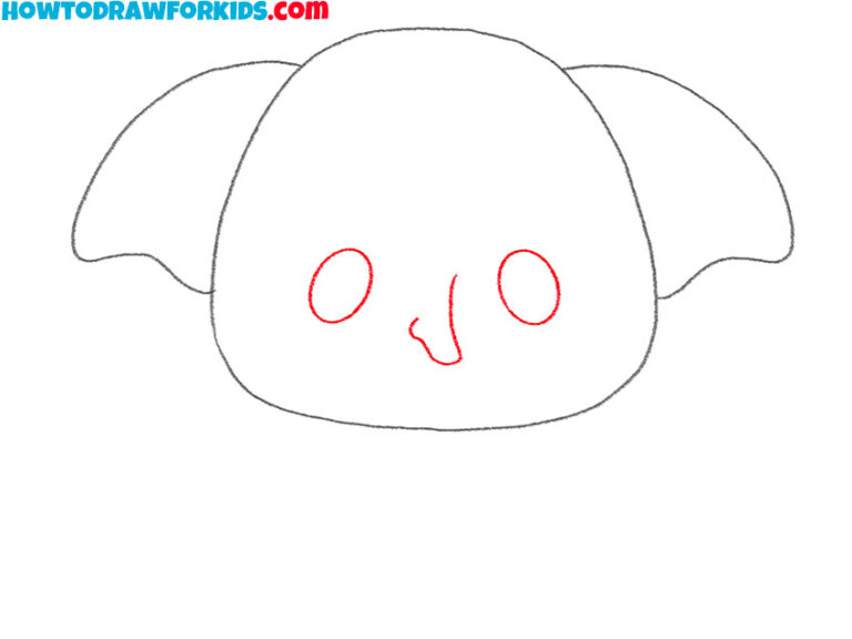 How to Draw Dobby - Easy Drawing Tutorial For Kids