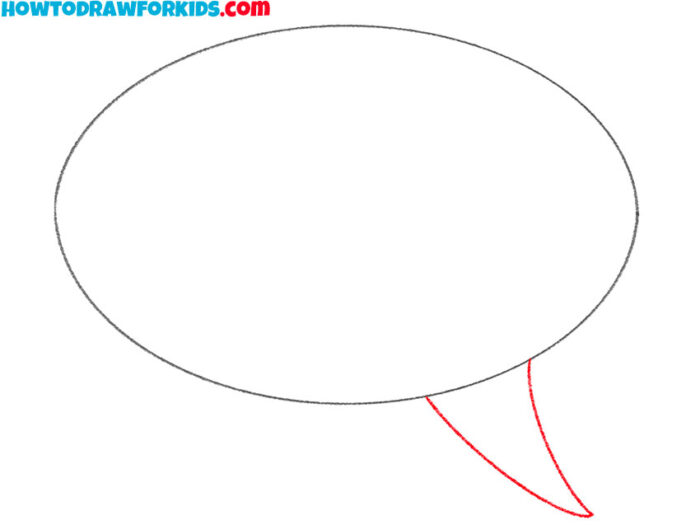 How to Draw a Speech Bubble - Easy Drawing Tutorial For Kids