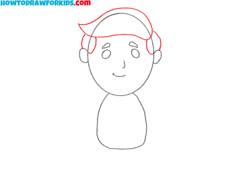 How to Draw an Easy Human - Easy Drawing Tutorial For Kids