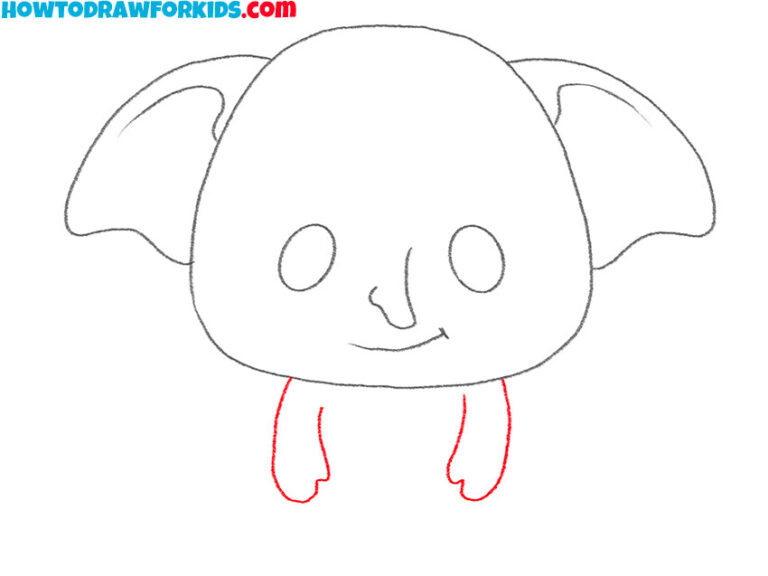 How to Draw Dobby - Easy Drawing Tutorial For Kids
