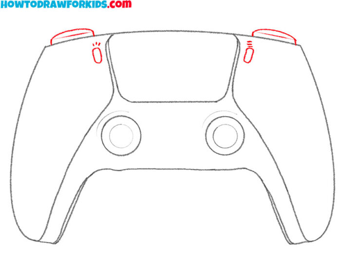 How to Draw a Video Game Controller - Drawing Tutorial For Kids