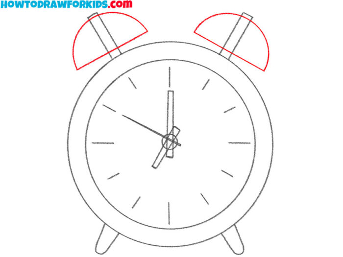How to Draw an Alarm Clock - Easy Drawing Tutorial For Kids