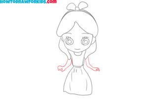 How to Draw Alice in Wonderland - Easy Drawing Tutorial For Kids