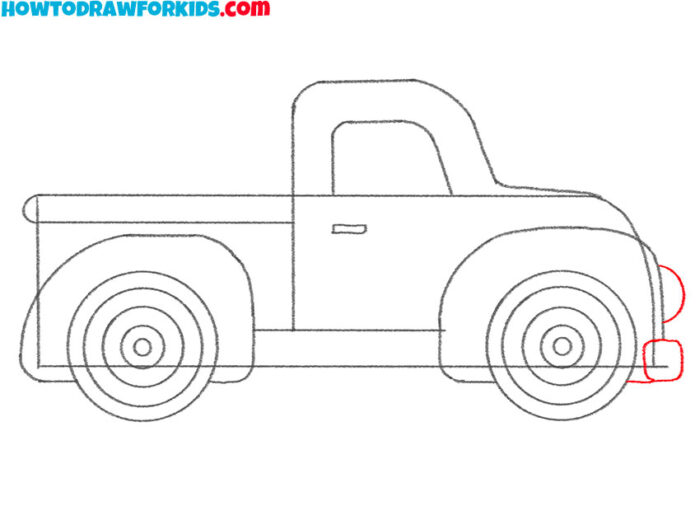 How to Draw an Old Truck - Easy Drawing Tutorial For Kids