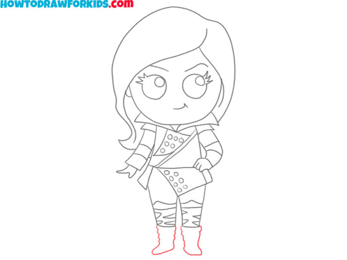 How to Draw Mal - Easy Drawing Tutorial For Kids