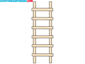 How to Draw a Ladder - Easy Drawing Tutorial For Kids