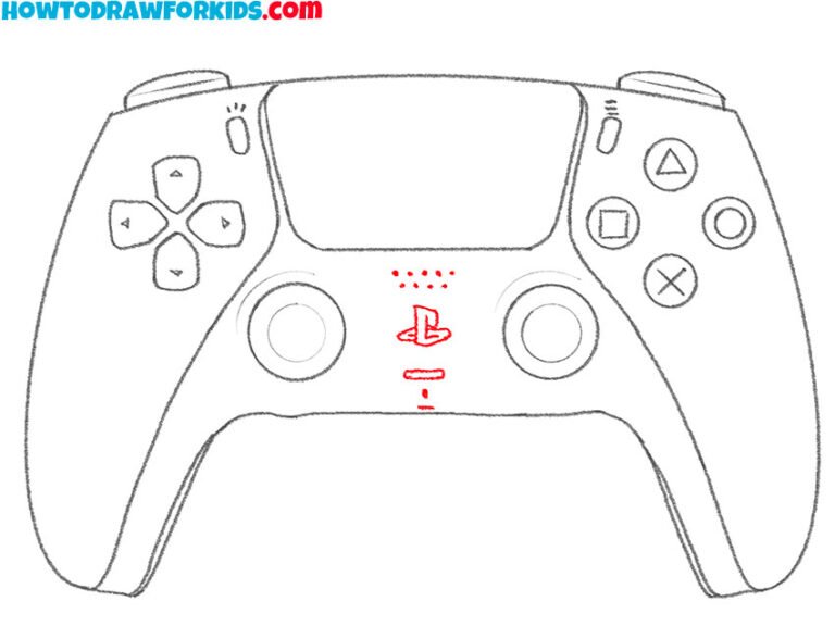 How to Draw a Video Game Controller - Drawing Tutorial For Kids