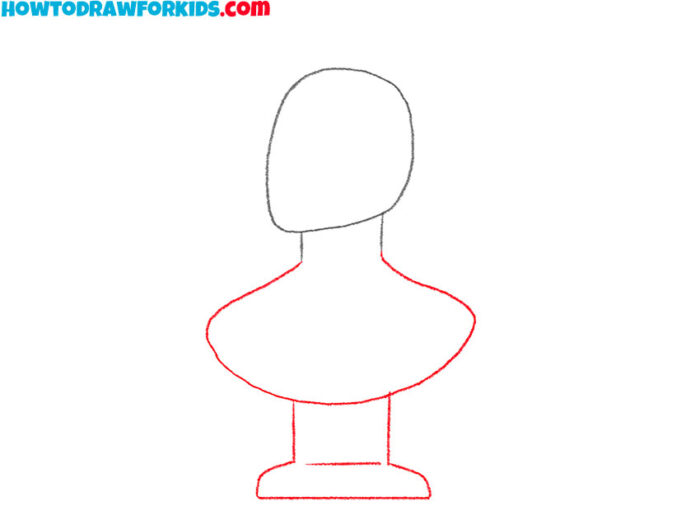 How to Draw a Statue - Easy Drawing Tutorial For Kids