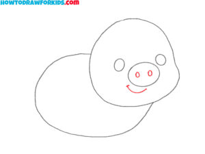 How to Draw a Baby Pig - Easy Drawing Tutorial For Kids