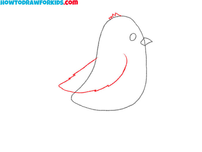 How to Draw a Sparrow - Easy Drawing Tutorial For Kids
