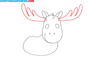 How to Draw a Cartoon Moose - Easy Drawing Tutorial For Kids
