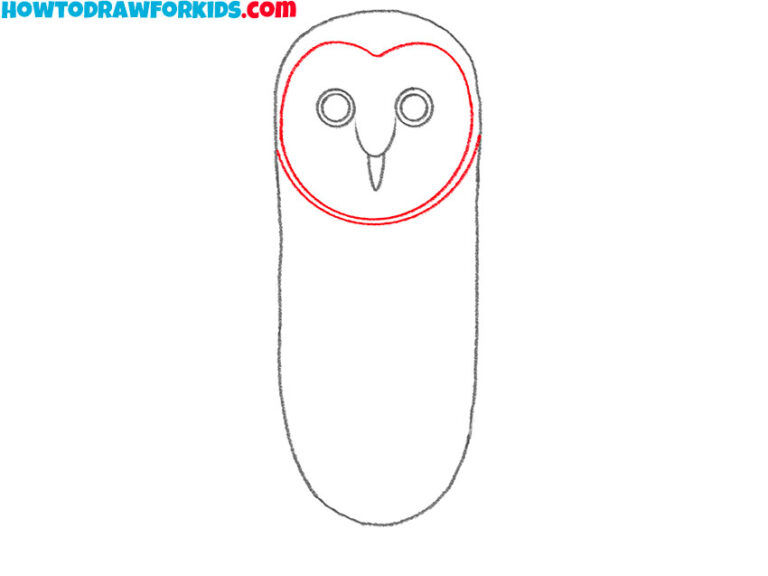 How to Draw a Barn Owl - Easy Drawing Tutorial For Kids