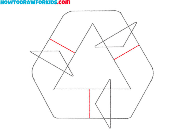 How to Draw a Recycle Sign - Easy Drawing Tutorial For Kids