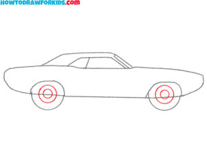How to Draw a Dodge Challenger - Easy Drawing Tutorial For Kids