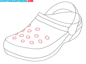 How to Draw Crocs - Easy Drawing Tutorial For Kids