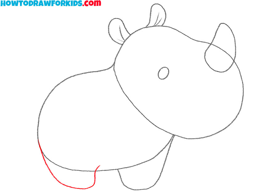 How to Draw an Easy Rhino - Easy Drawing Tutorial For Kids