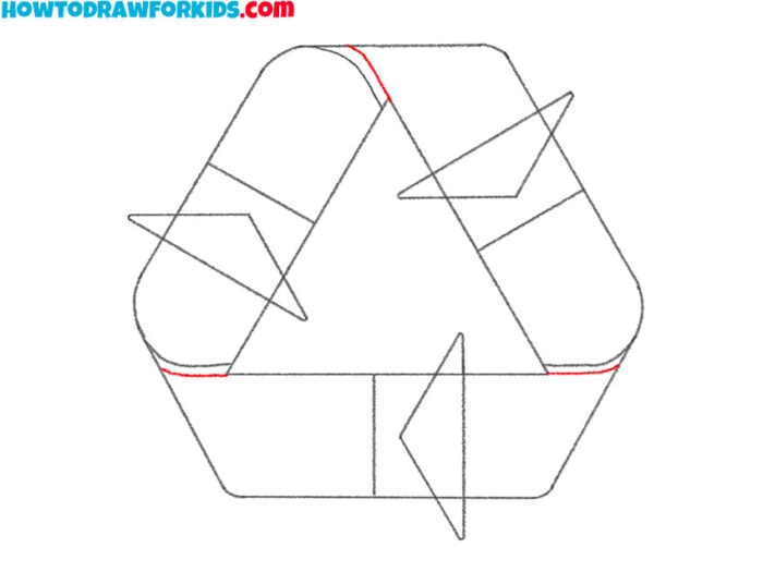 How to Draw a Recycle Sign - Easy Drawing Tutorial For Kids