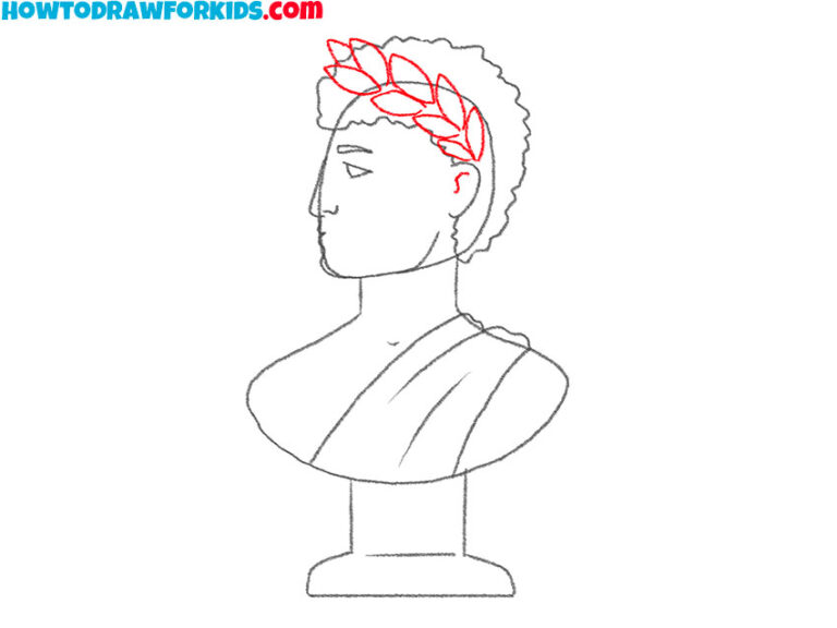 How to Draw a Statue - Easy Drawing Tutorial For Kids