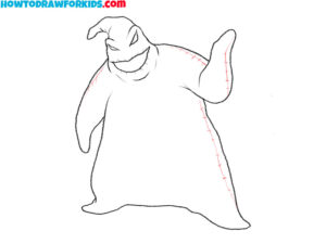 How to Draw Oogie Boogie - Easy Drawing Tutorial For Kids