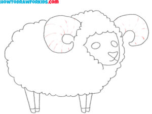 How to Draw a Ram - Easy Drawing Tutorial For Kids