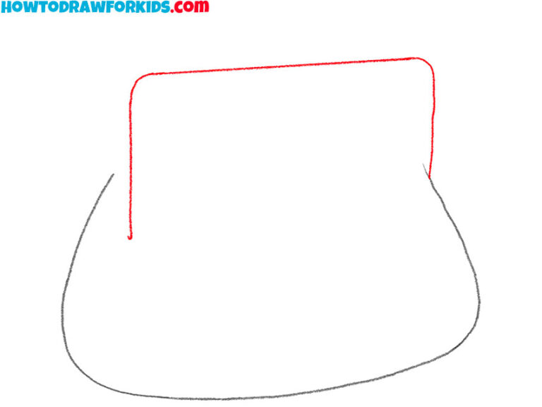 How to Draw a Purse - Easy Drawing Tutorial For Kids