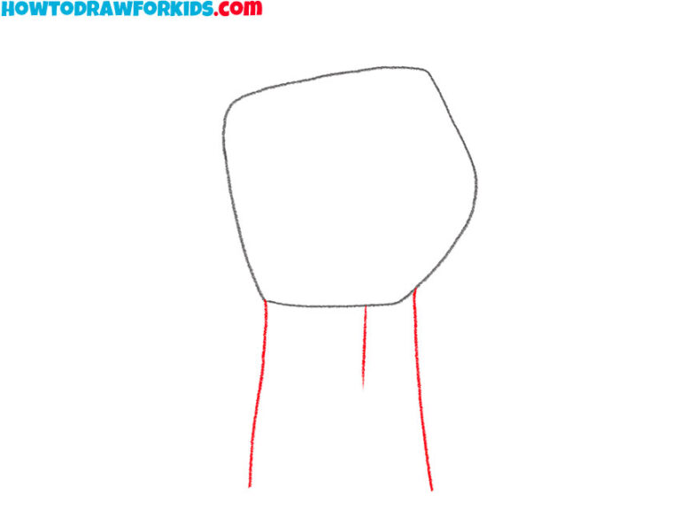 How to Draw an Easy Fist - Easy Drawing Tutorial For Kids