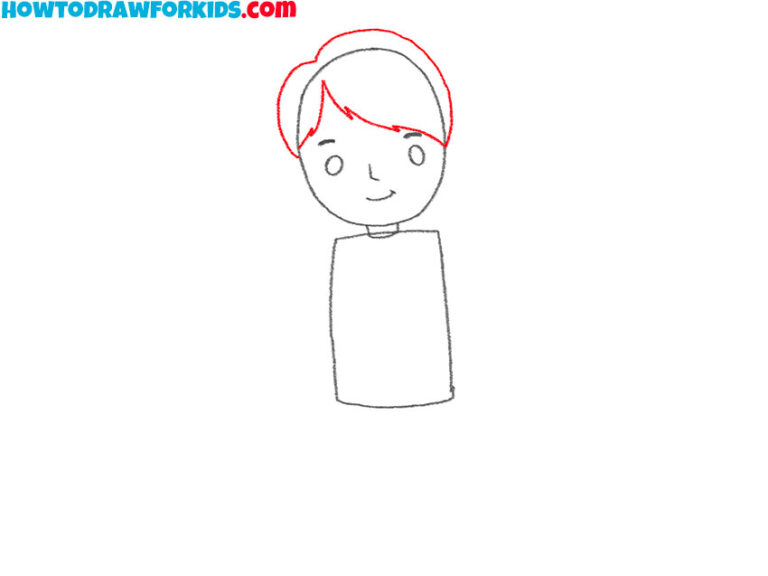 How to Draw a Cartoon Boy - Easy Drawing Tutorial For Kids