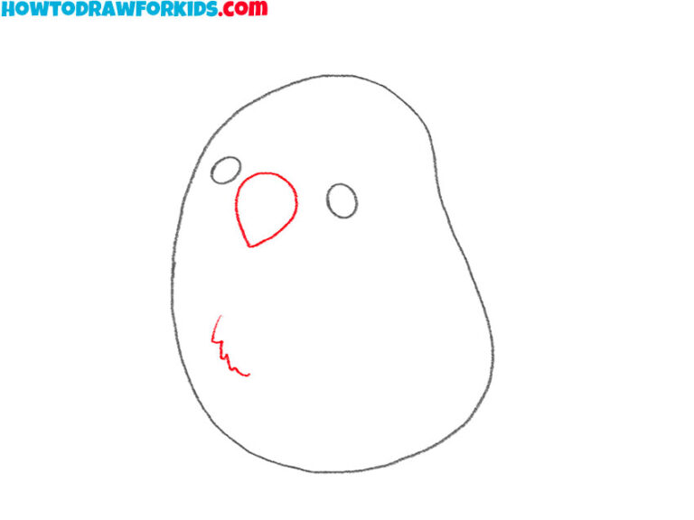 How to Draw a Cockatiel - Easy Drawing Tutorial For Kids