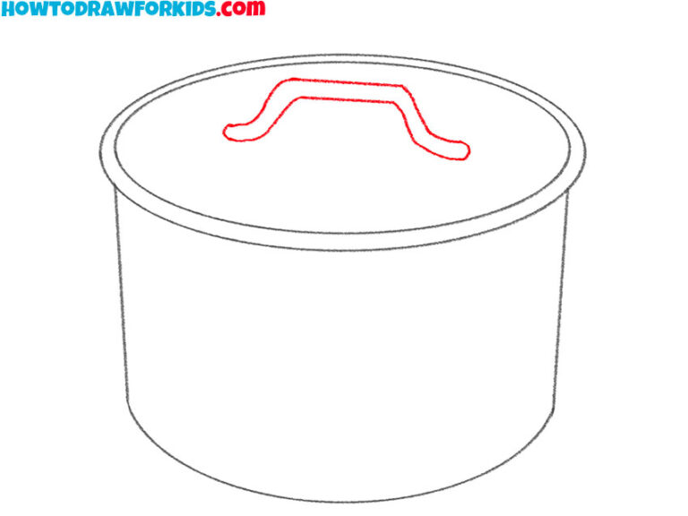 How to Draw a Pot - Easy Drawing Tutorial For Kids