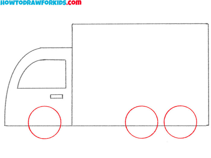 How to Draw a Big Truck - Easy Drawing Tutorial For Kids