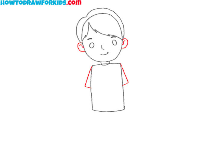 How to Draw a Cartoon Boy - Easy Drawing Tutorial For Kids