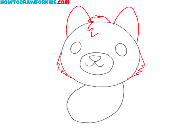 How to Draw a Mountain Lion - Easy Drawing Tutorial For Kids