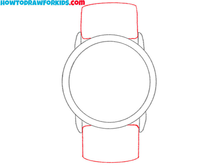 How to Draw a Watch - Easy Drawing Tutorial For Kids