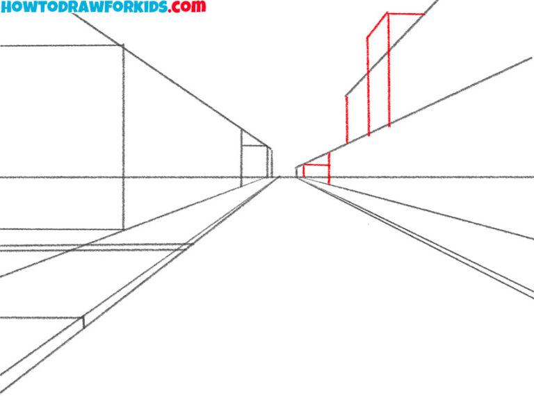 How to Draw a Street - Easy Drawing Tutorial For Kids