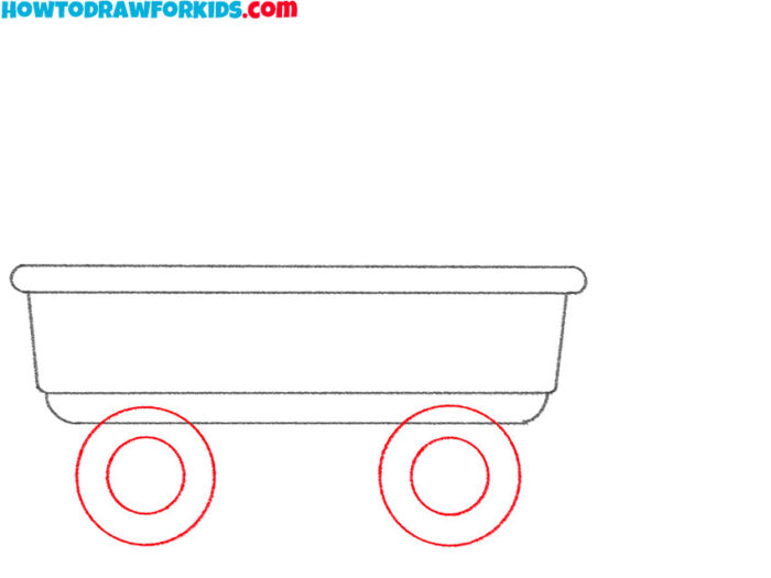 How to Draw a Wagon - Easy Drawing Tutorial For Kids
