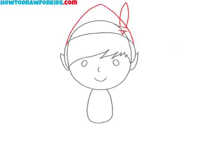 How to Draw Peter Pan - Easy Drawing Tutorial For Kids